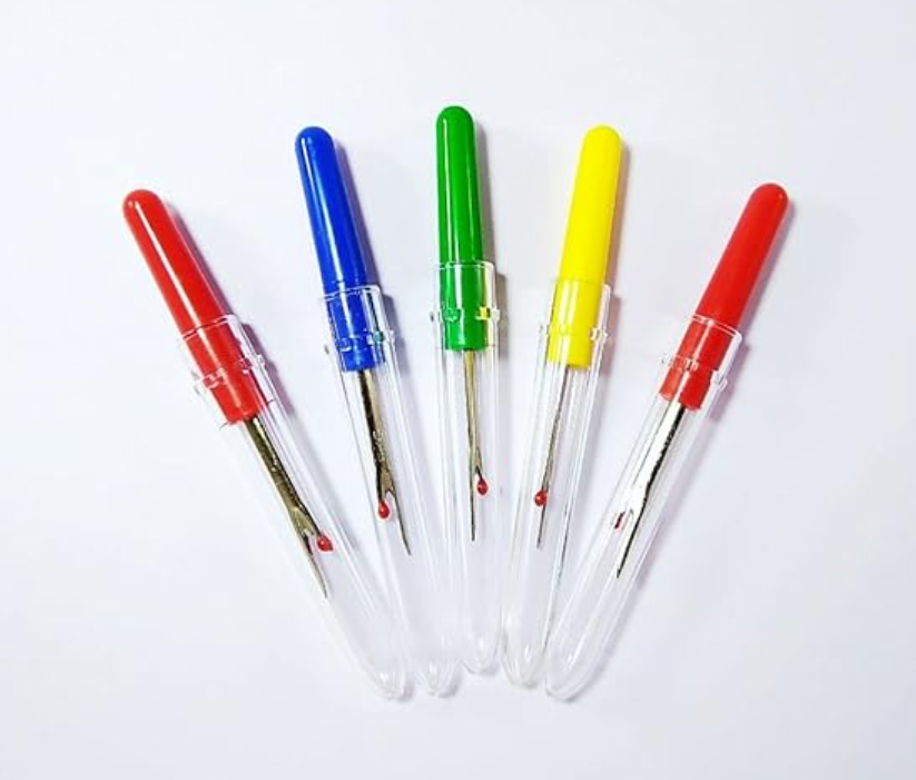 Seam Ripper Stitch Opener Pack of 4 - Precision Sewing Tool for ...