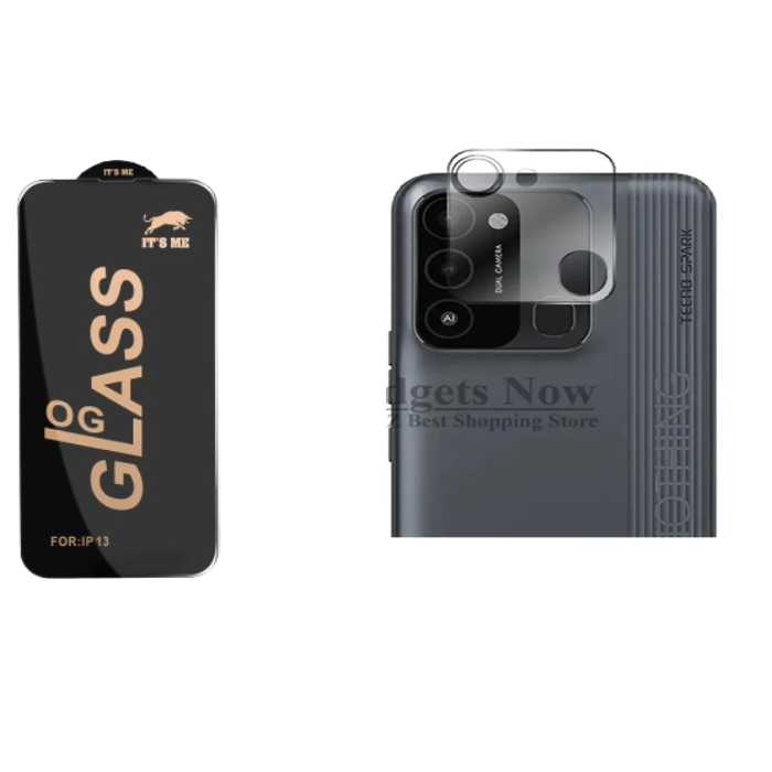 Tecno Spark 8C 6D OG Full Coverage Edge To Edge Ultimate Mobile Screen ...