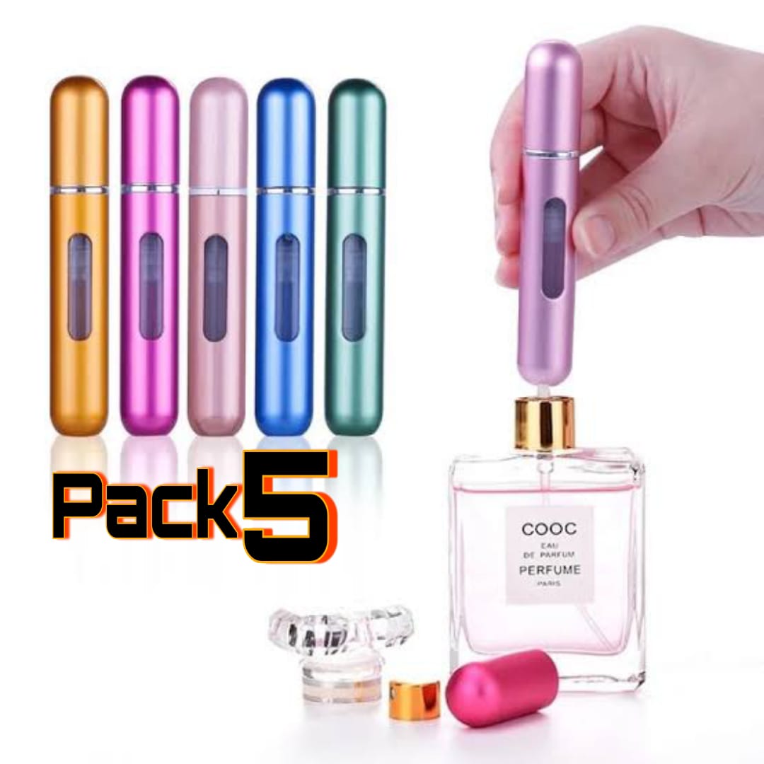UR (Pack Off 5) Perfume Atomizer Perfume mini 5ml Refillable Spray ...