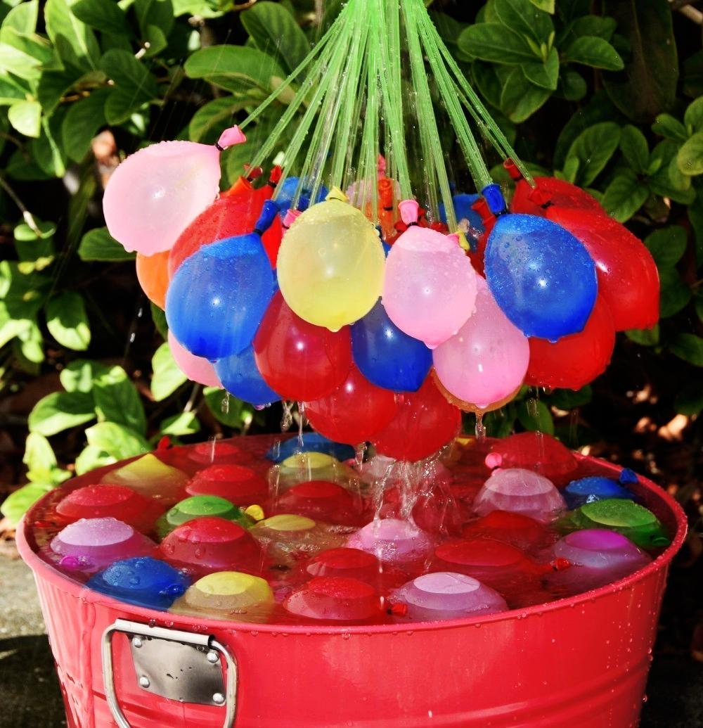 Water Balloon Pack Of 111 Balloons - Instant Water Balloons – Multi (3 ...
