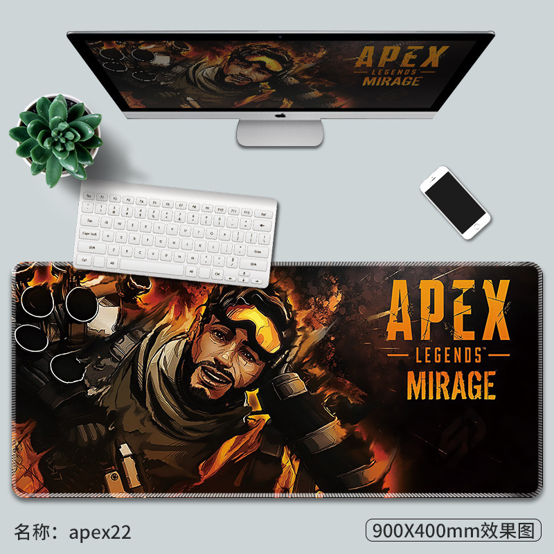 Apex Legends Mirage Bloodhound Octane Valkyrie XXL Anti Slip Large ...