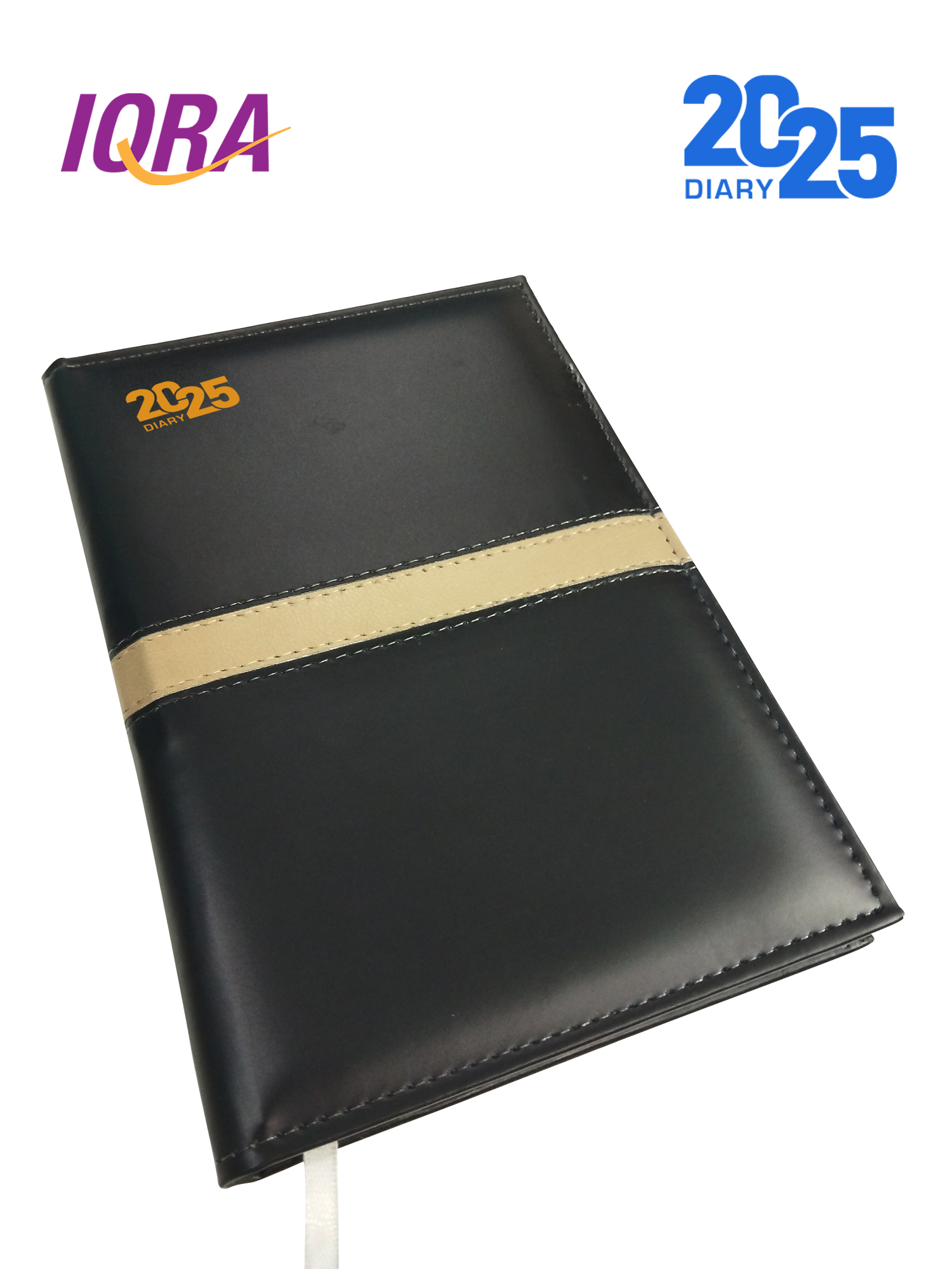 IQRA Standard Size Black Two dates Diary 2025 | Daraz.pk