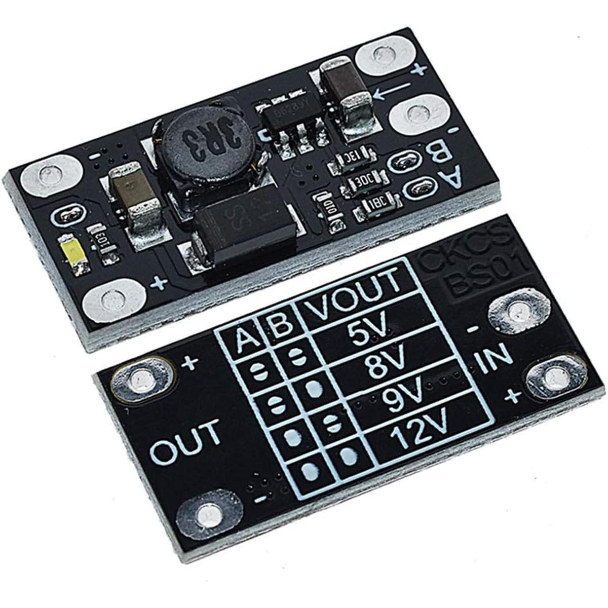 2PCS Mini Boost Module 3.7V to 5V 8V 9V 12V Step Up Circuit 1A | Daraz.pk