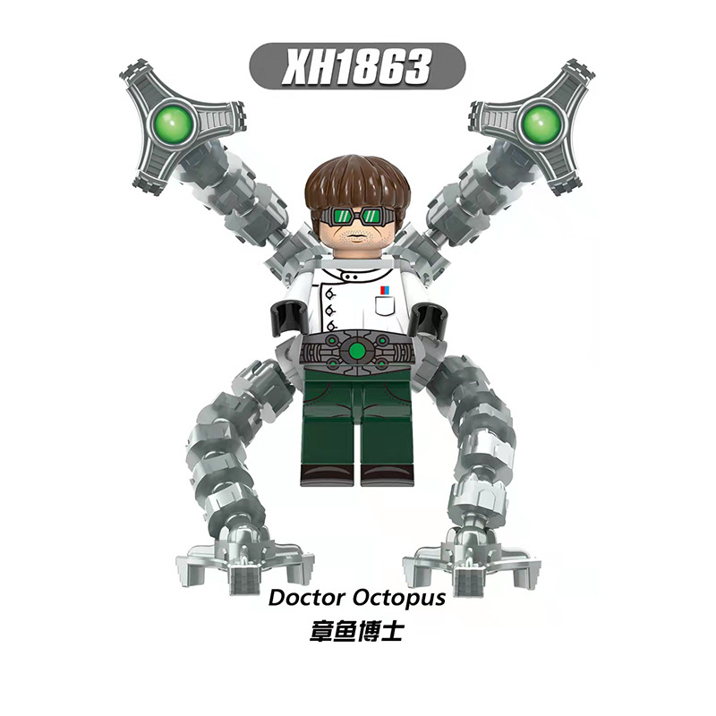 Single Sale Marvel Doctor Octopus Figures Building Blocks Doc Ock ...
