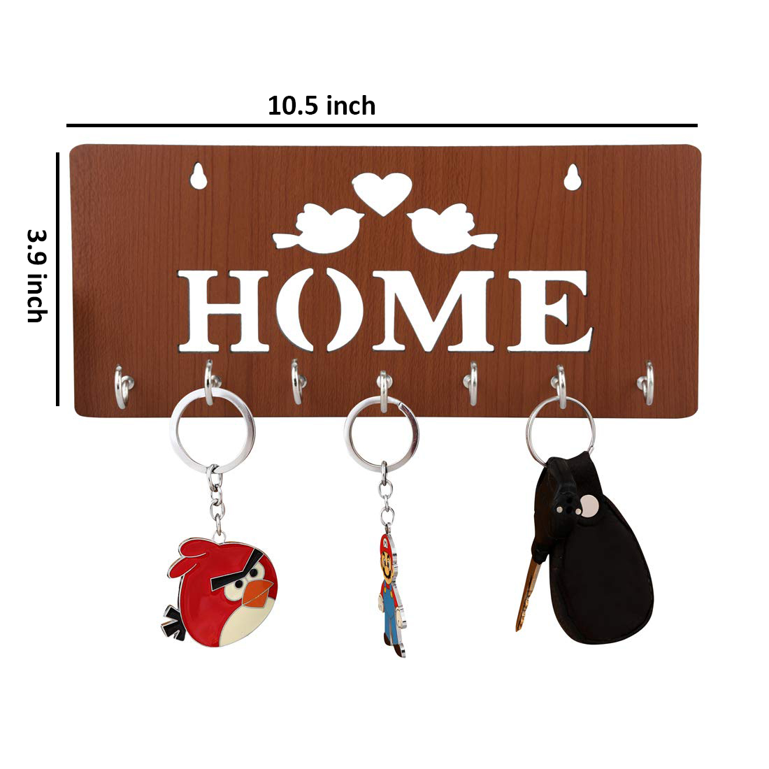 AL NOOR Traders Brand SWEET HOME OR OFFICE DESIGNER KEY HOLDER Wood Key ...