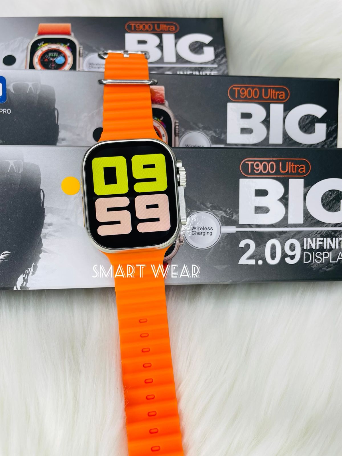 T900 Ultra Smart Watch | Big 2.09 Infinite Always on Display | BT ...