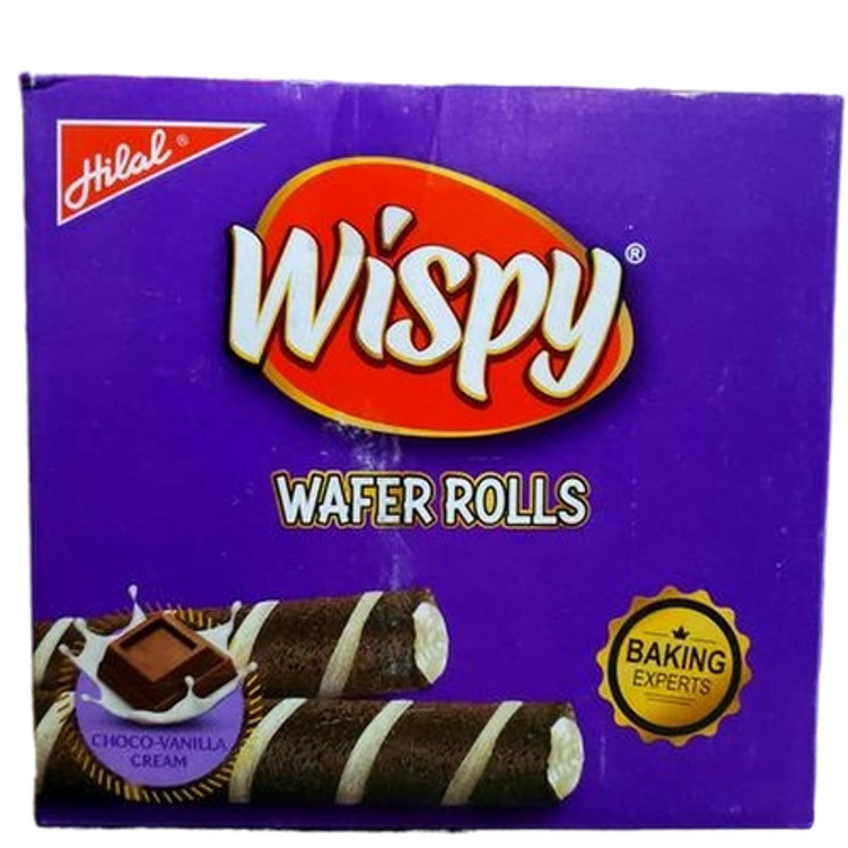 Wispy Wafer Rolls Choco-Vanilla Cream (24 PCS BOX) | Daraz.pk