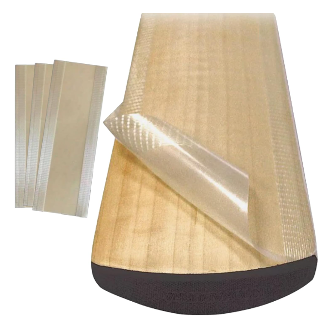 CRICKET BAT ANTI SCUFF PROTECTOR SHEET FIBRE TAPE STICKER FOR CRICKET ...