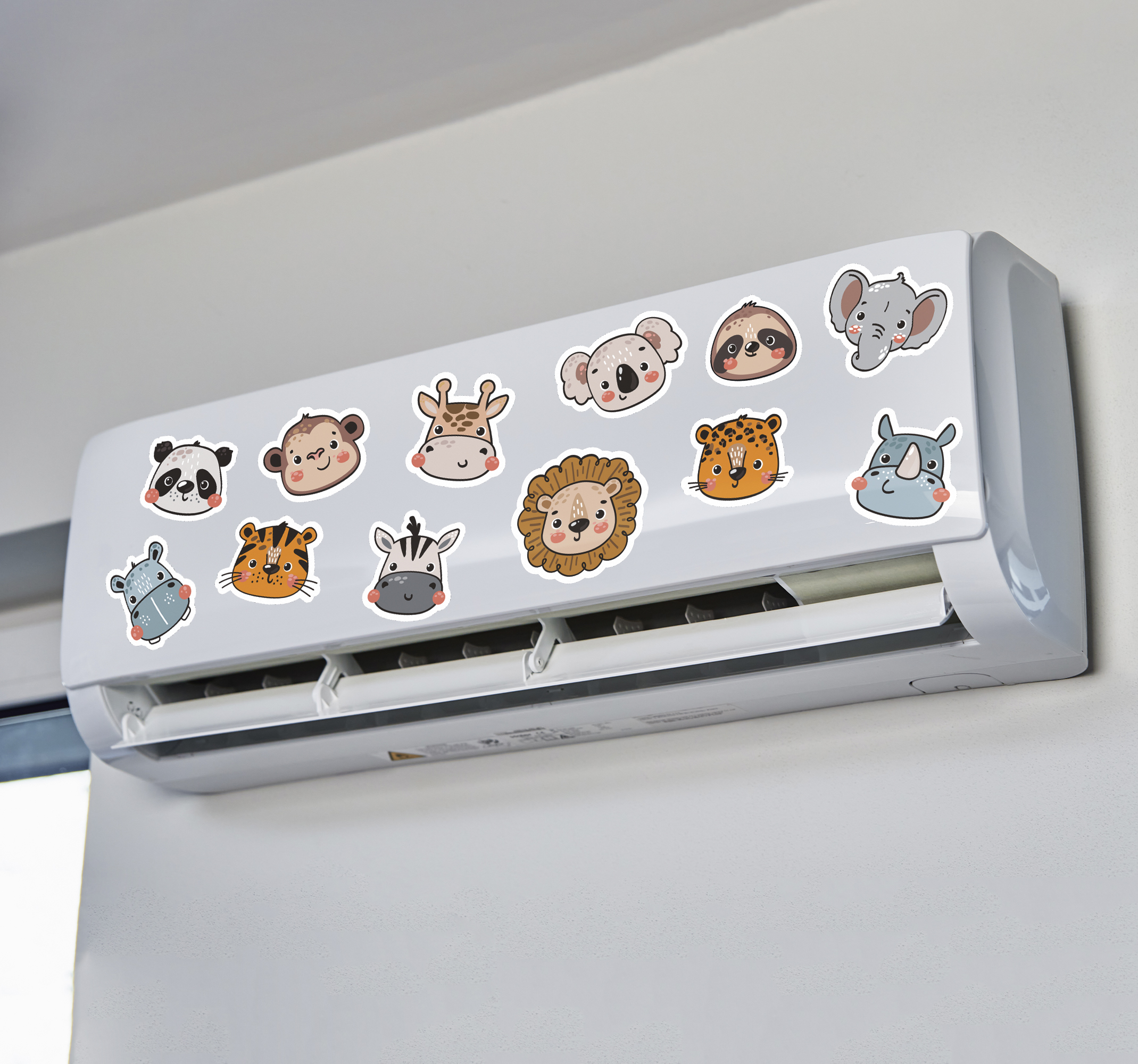 Animal Printed Customized Air Conditioner Sticker for All Ac | Daraz.pk