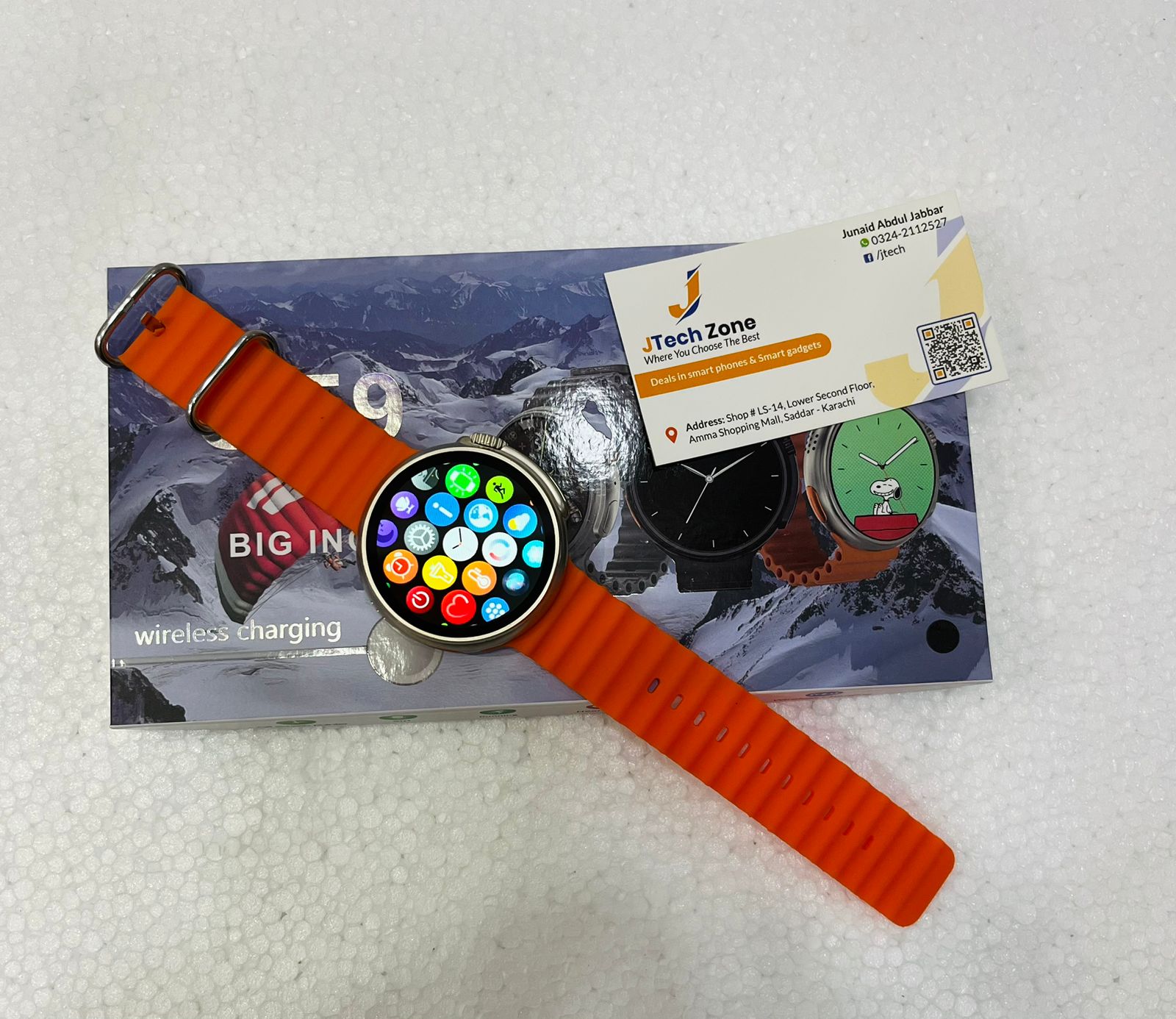 GT9 Smart Watch 2.01"HD Large Screen Wristwatch Series Watch 7 ...