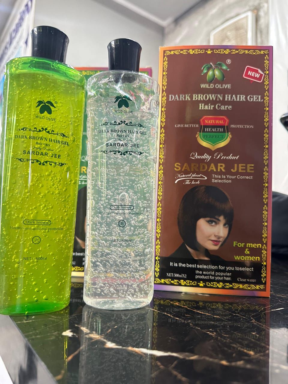 Sardar Jee Dark Brown Hair Color Gel SARDAR JEE EASY DYEING COLOURING ...