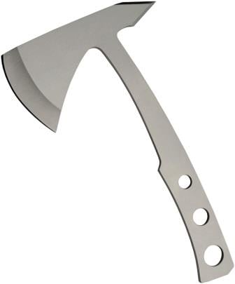 Perfect Point Throwing Axe Overall Satin Stainless Steel + Cover ...