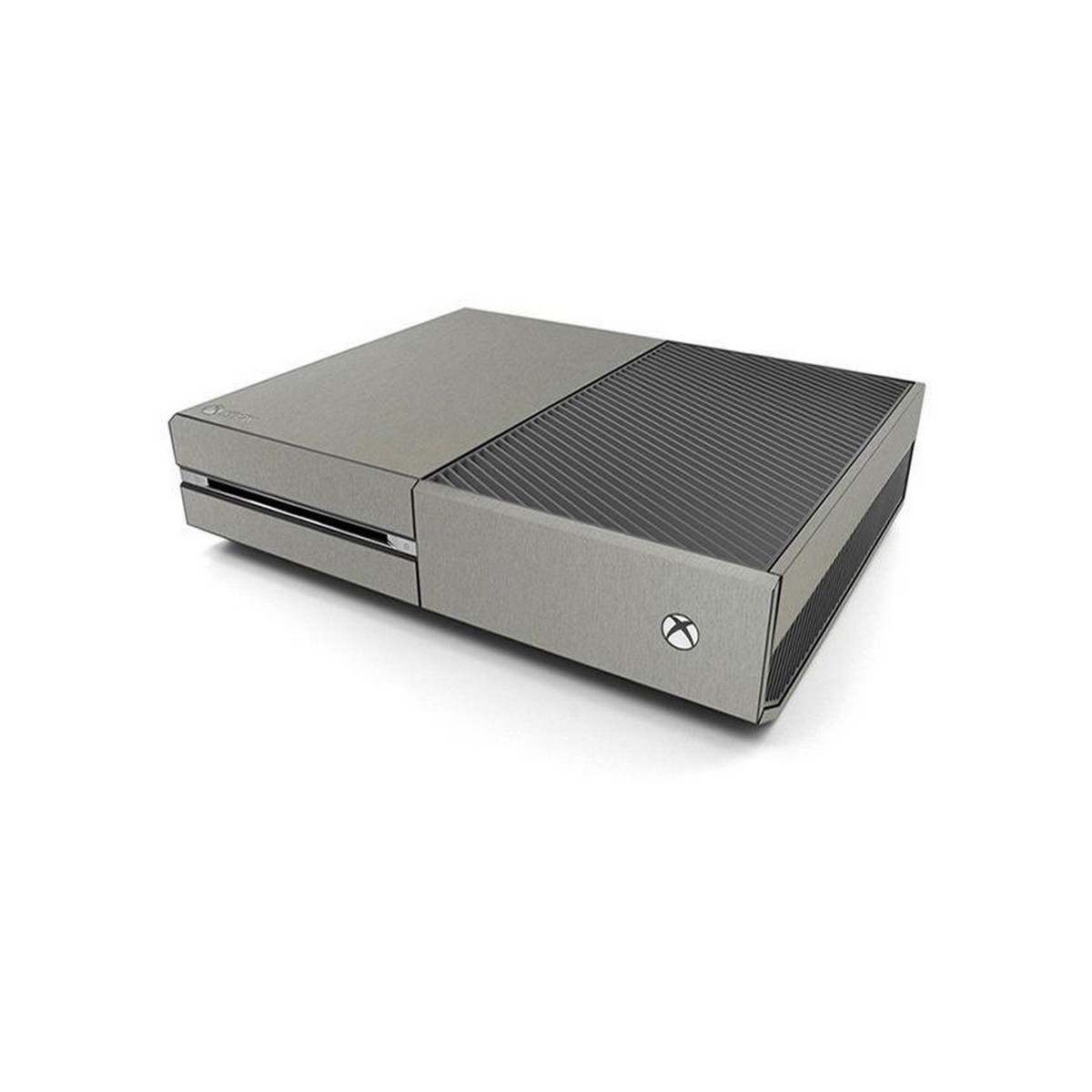 XBOX ONE Grey Brushed Metal Texture Skin | Daraz.pk