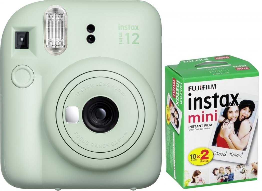 Fujifilm INSTAX Mini 12 Instant Flim Camera with x20 Films | Daraz.pk