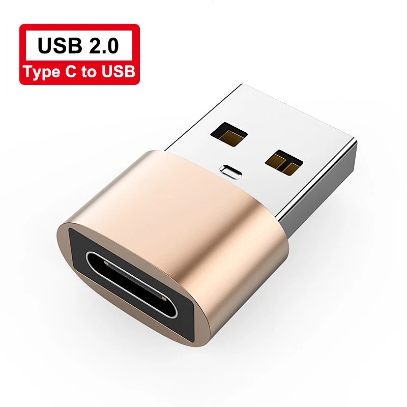 USB 3.0 To Type C Adapter LED OTG To USB C USB-A To Micro USB Type-C ...