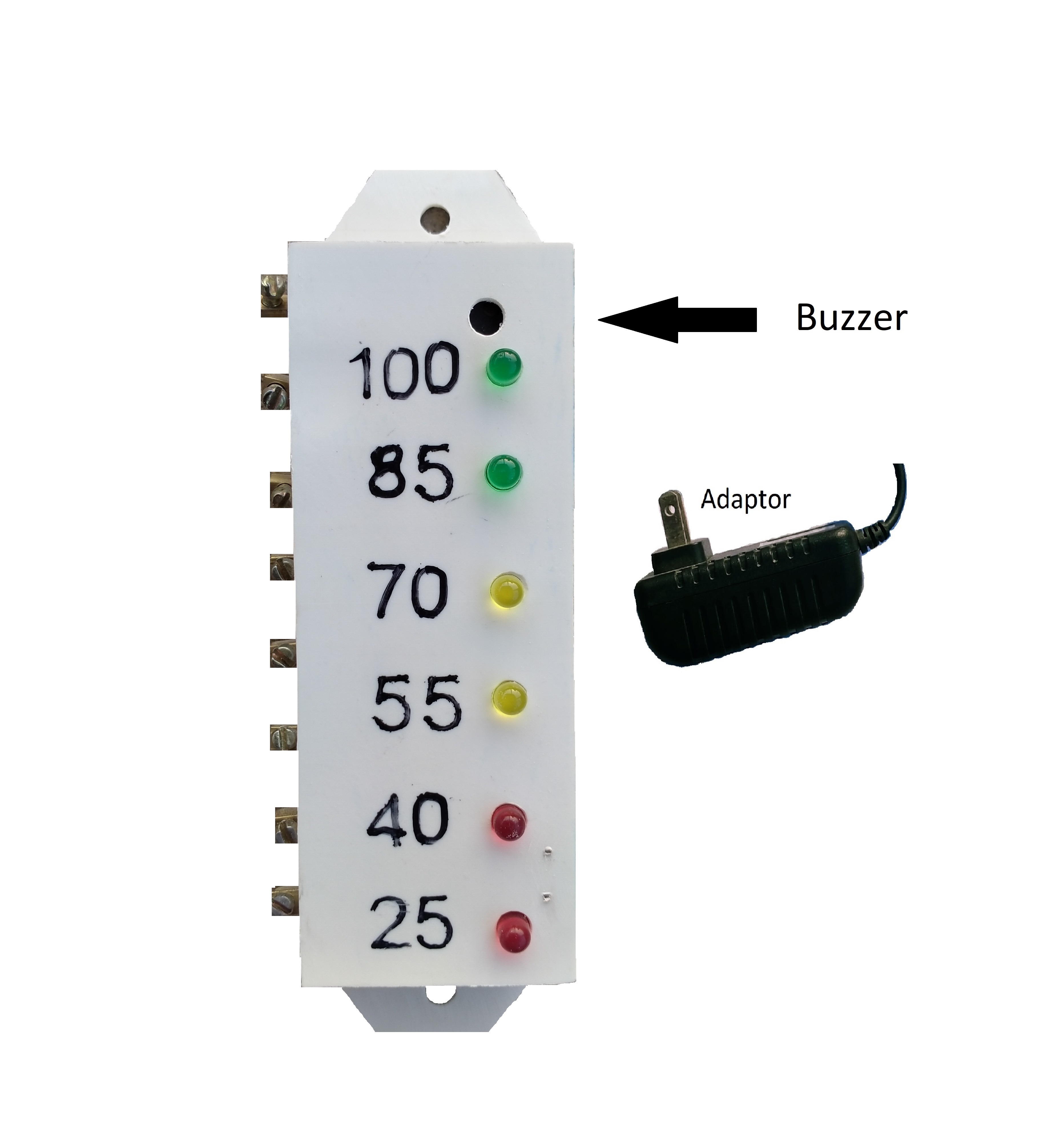 Water Level Indicator for tank with Buzzer | Daraz.pk