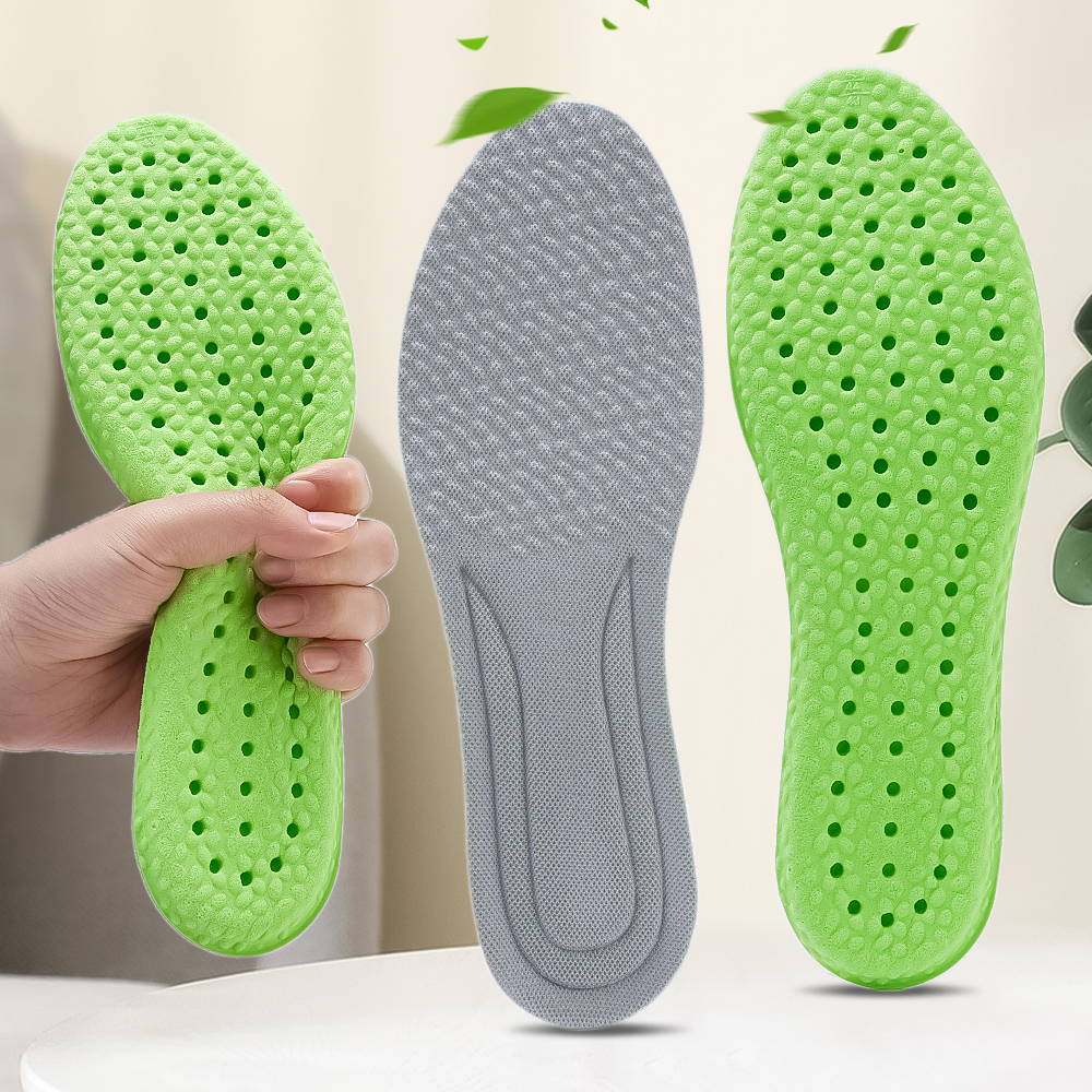 1 Pair Shock Absorbent Shoe Insole Comfortable Plantar Fasciitis ...