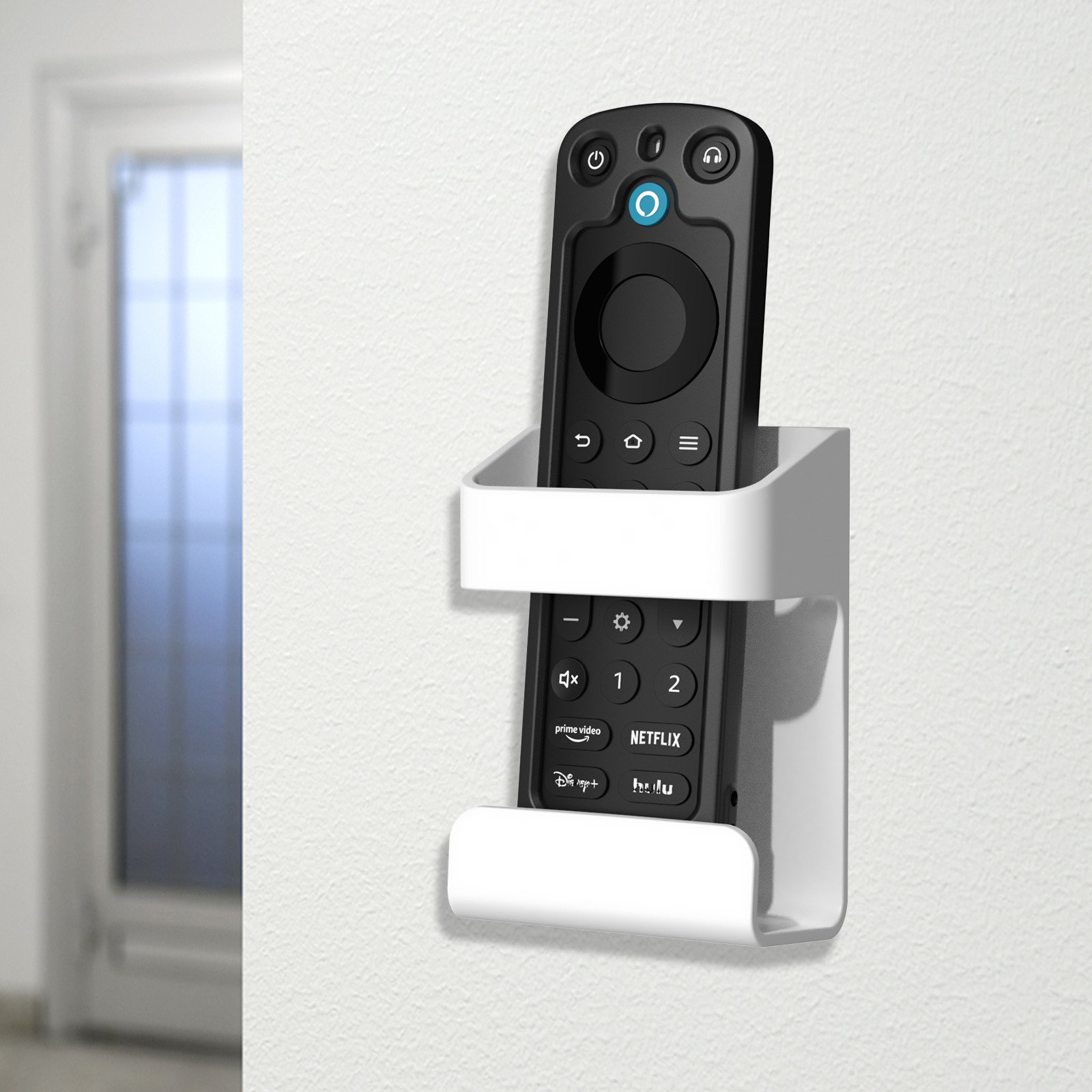 BeesClover Wall Mounted Remote Control Holder Organizer Self Adhesive ...