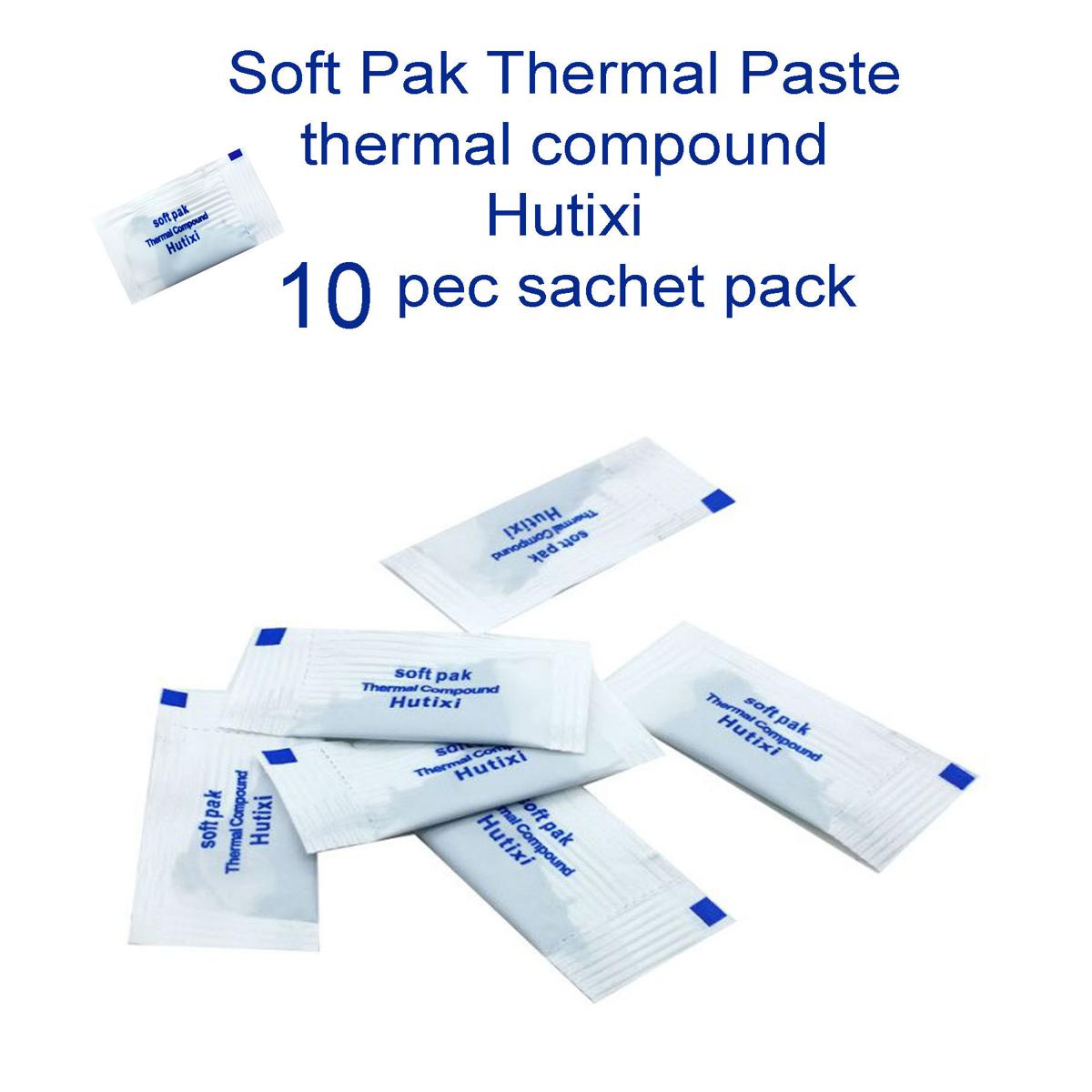 Thermal Paste Soft Pak Thermal Compound HUTIXI 10 Sachet pack | Daraz.pk