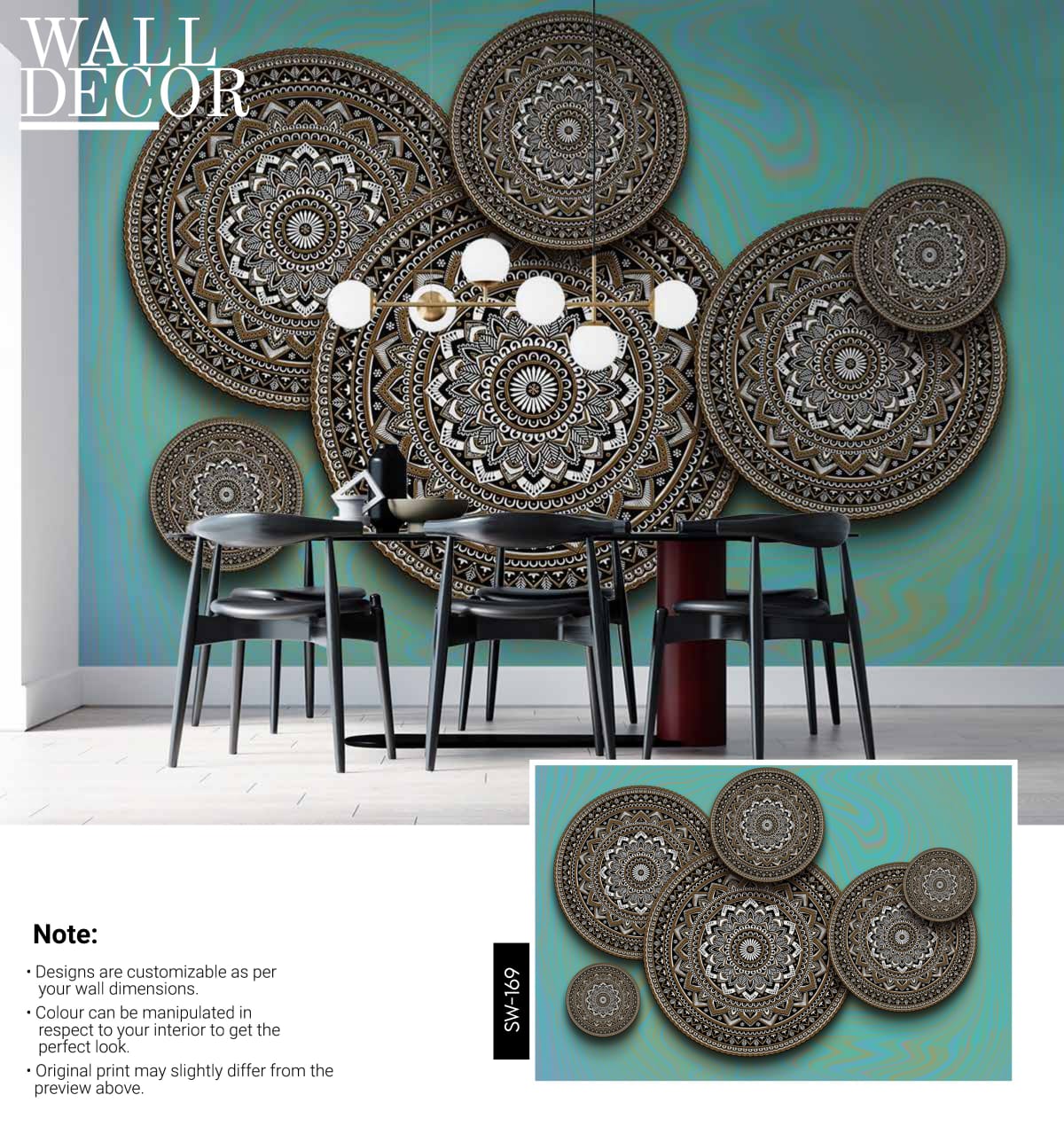 Wall Decor Wallpaper Room Decoration Flex 3D Flex Wallpaper 12*12 ...