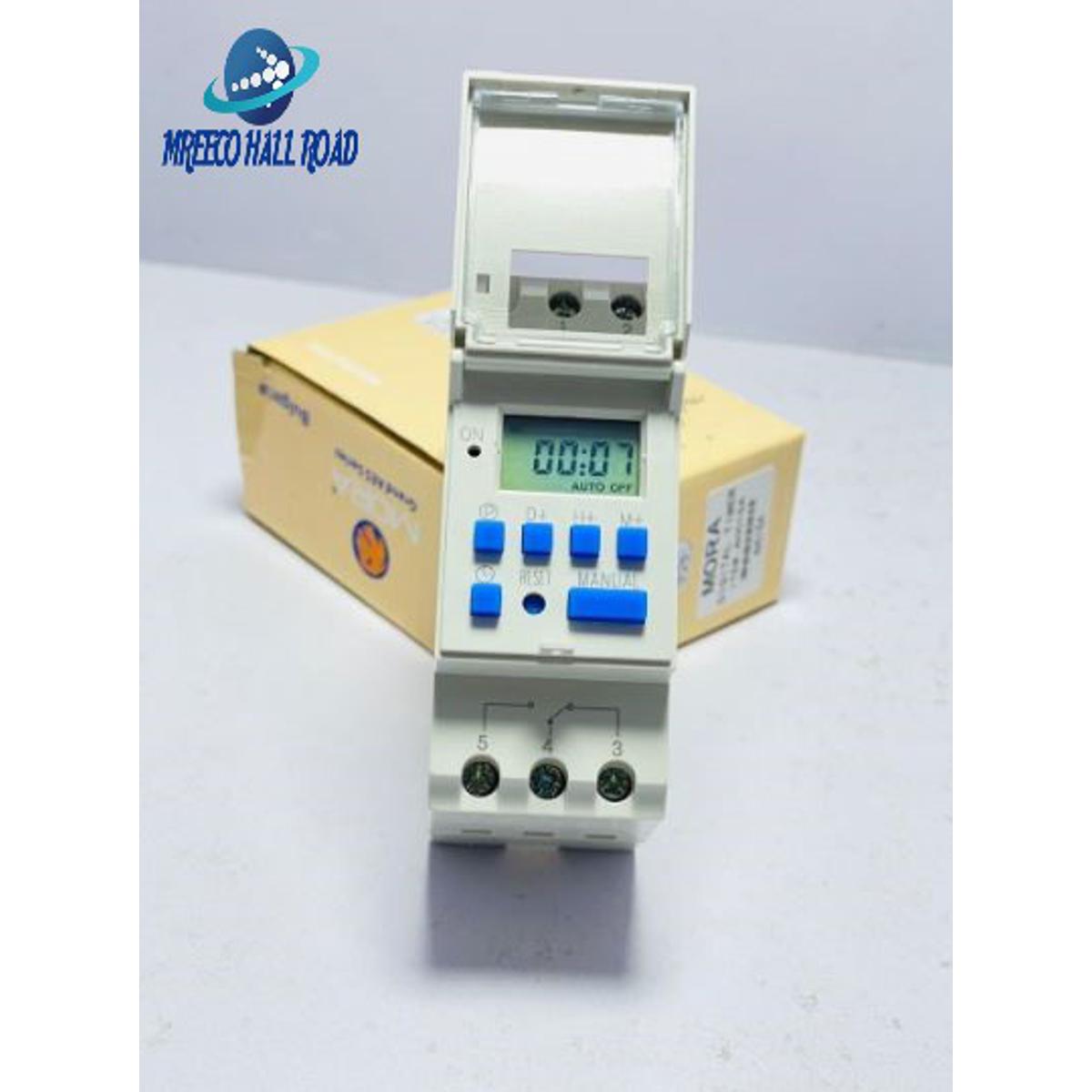 MORA A16 Din Rail Weekly Programmable Electronic Digital Timer Switch | Daraz.pk