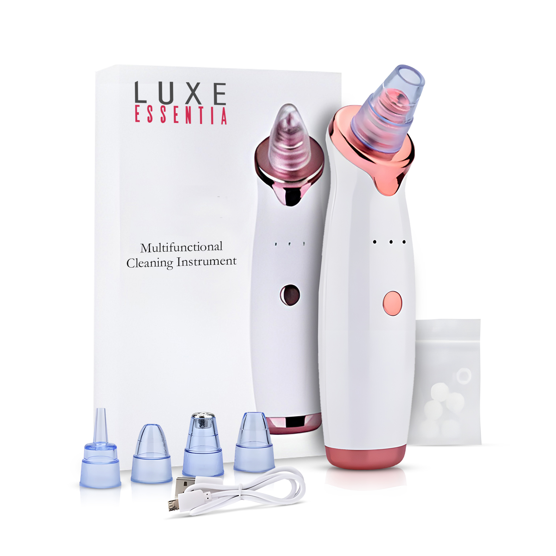 5 in 1 - Black head Remover - Rechargeable Electric Pore Cleanser ...