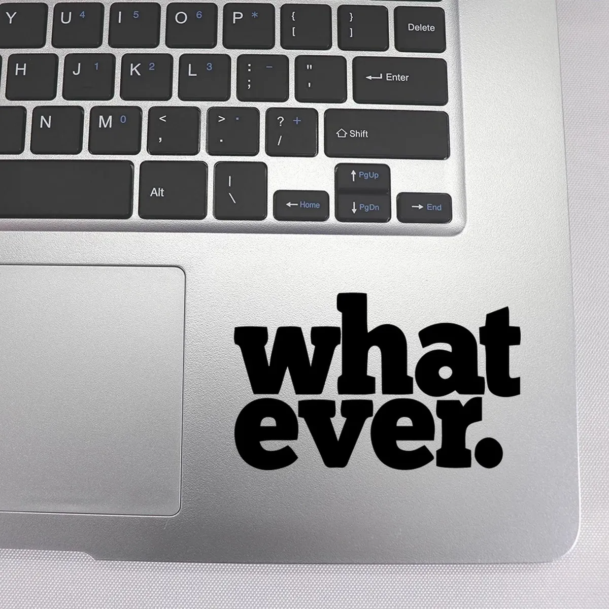 Whatever Motivational Laptop Sticker, Car Stickers, Bike Stickers, Wall ...