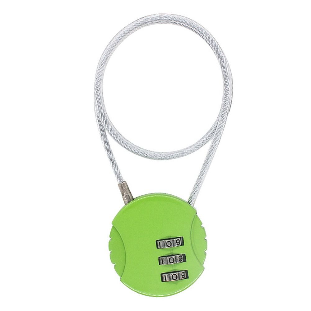 Extended Wire Rope Password Anti-theft Code Security Lock Digit Padlock ...