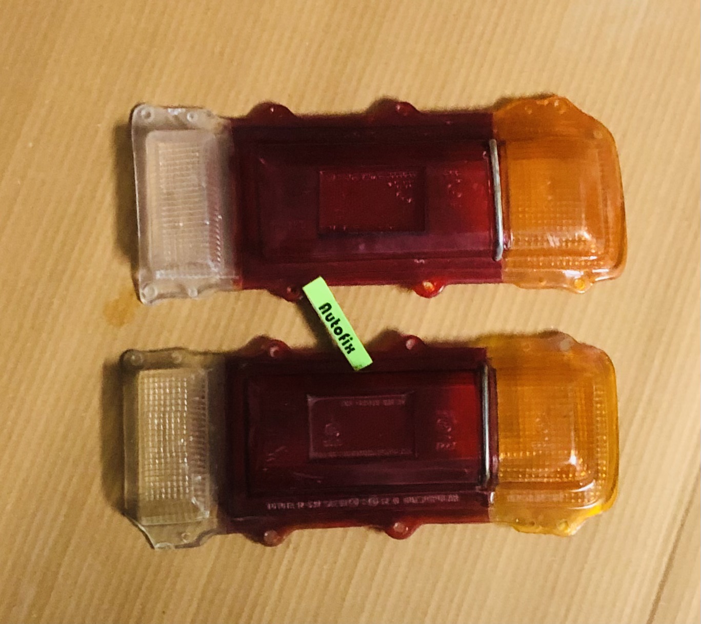 Toyota Corolla 1974 Back Light Plastic Rear Cover L/R 02 PCS | Daraz.pk