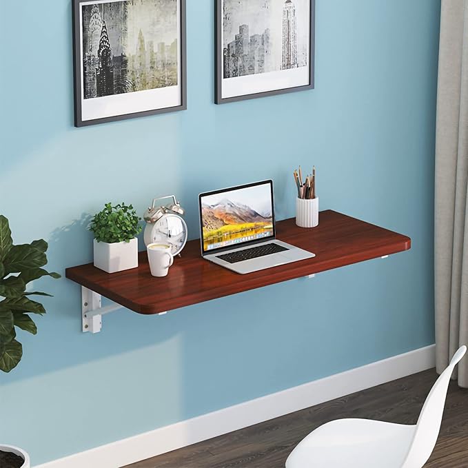 Wall Mount Foldable Laptop Table/space saving laptop table /Floating ...