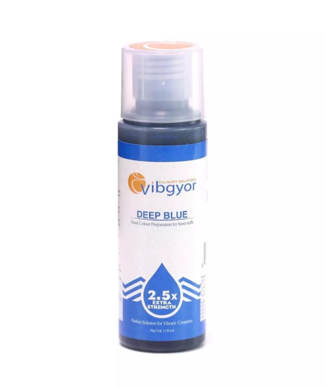 Vibgyor Deep Blue Liquid Gel Food Colour 110ml | Daraz.pk