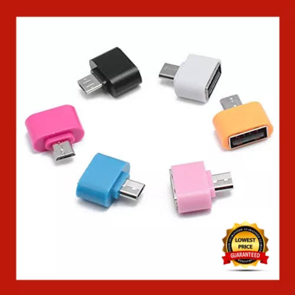 OTG Connector for Connects your smartphone with a USB, Keyboard , mouse ...