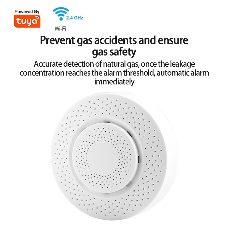 Tuya sensor sensor gas leak monitoring sound and light alarm | Daraz.pk