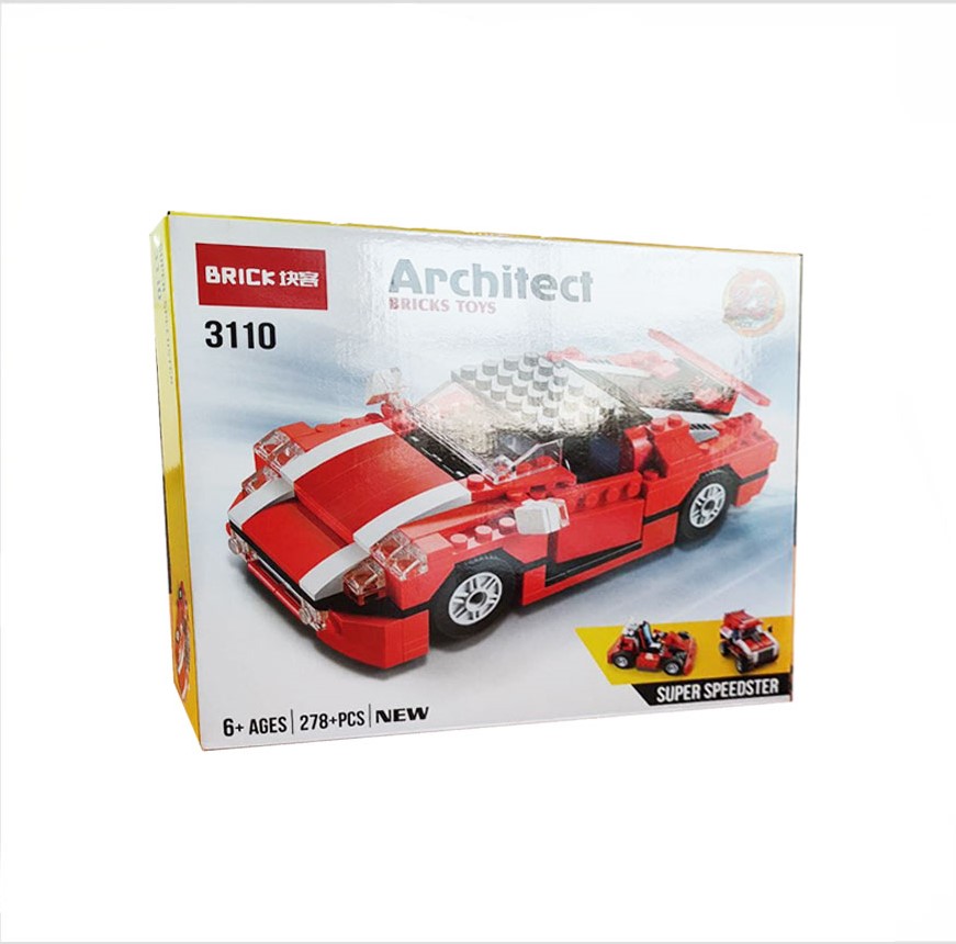 Brick Architect Bricks Toy No 3110 Car Model (Lego_) | Daraz.pk