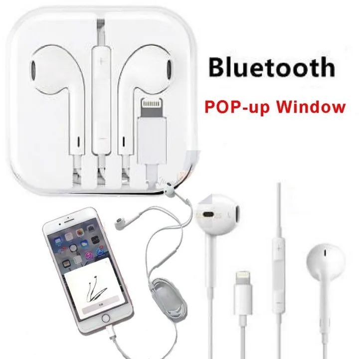 High-Performance Lightning Headphones with Pop-Up Display – Wired ...