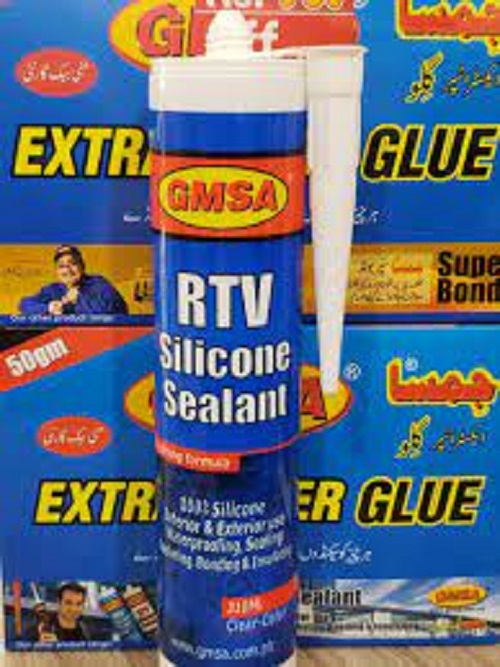 GMSA RTV Silicone Sealant Clear 310ml | Daraz.pk