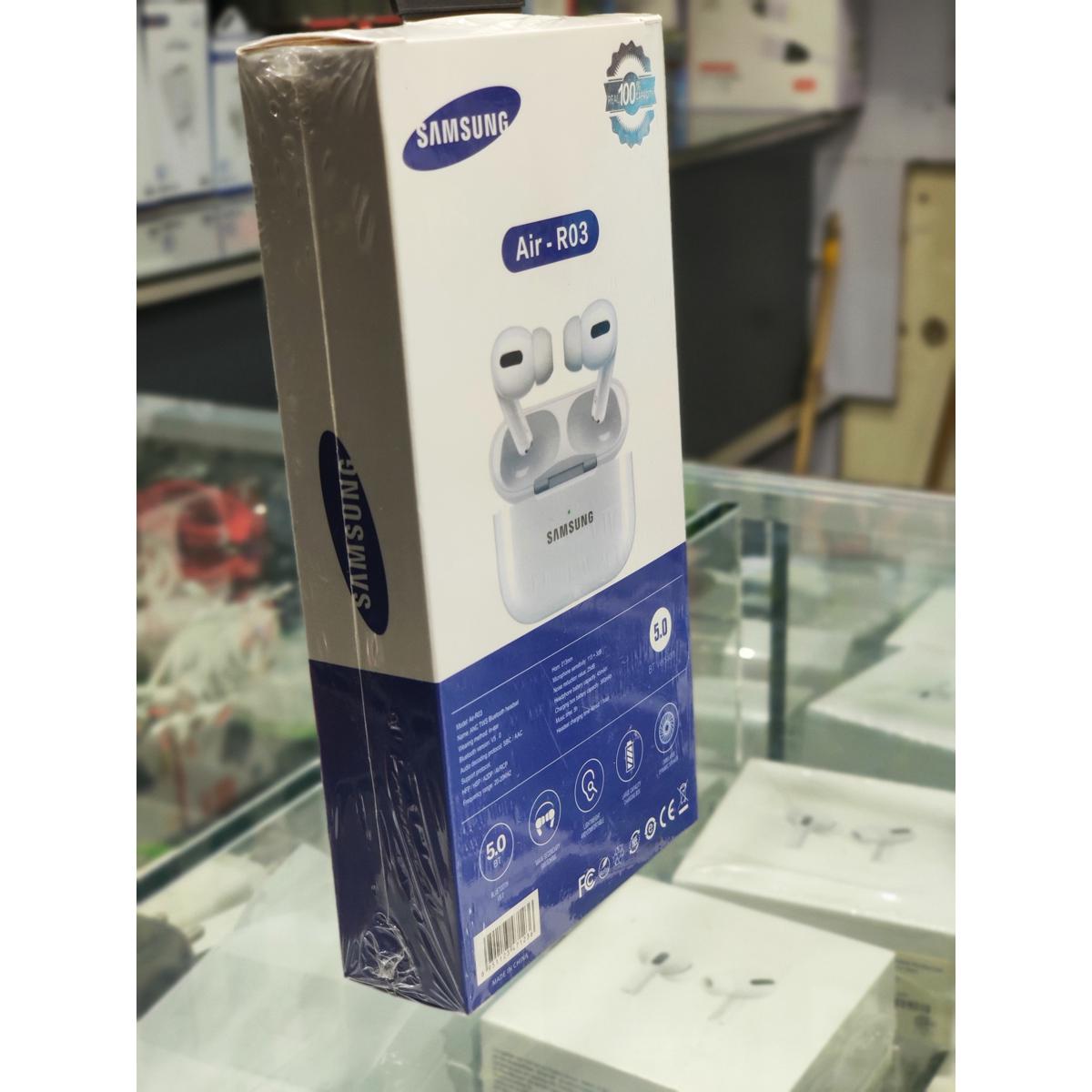 Air-R03 TWS Wireless Earbuds Bluetooth 5.0 Touch-Control Handsfree ...