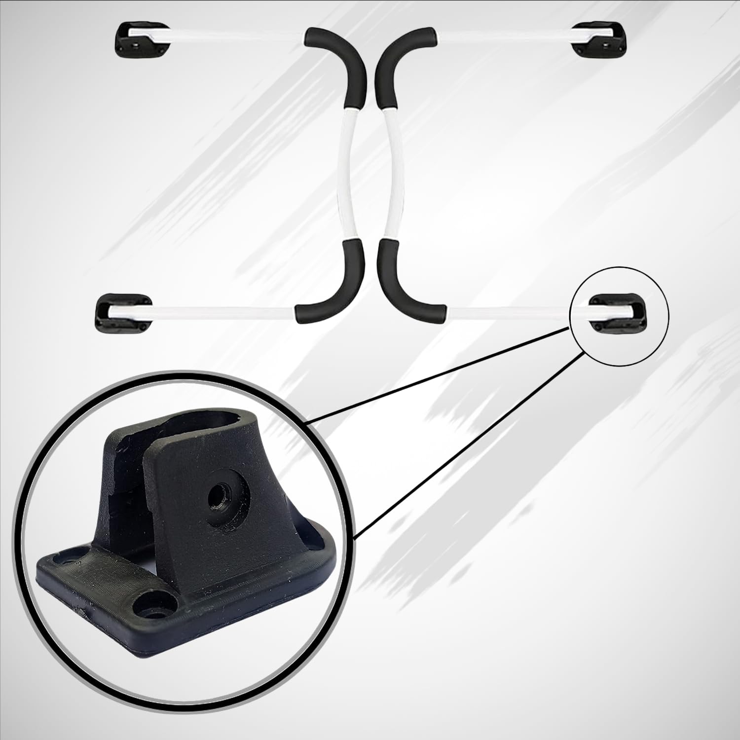 Folding Laptop Table Leg Brackets repair Durable reading bed table leg ...