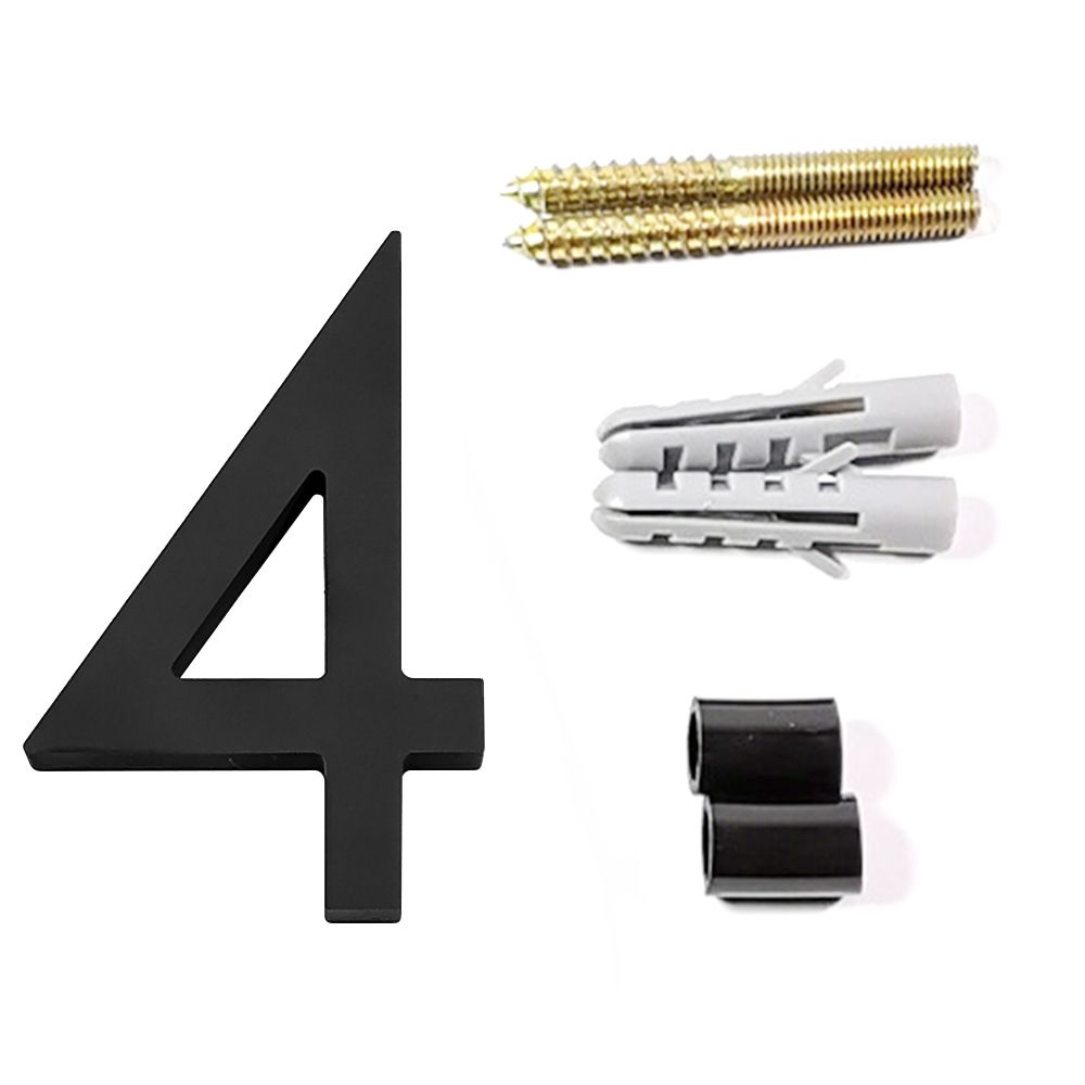 911 Visibility Signage Mailbox Decor Garden Door Modern House Numbers 5 ...