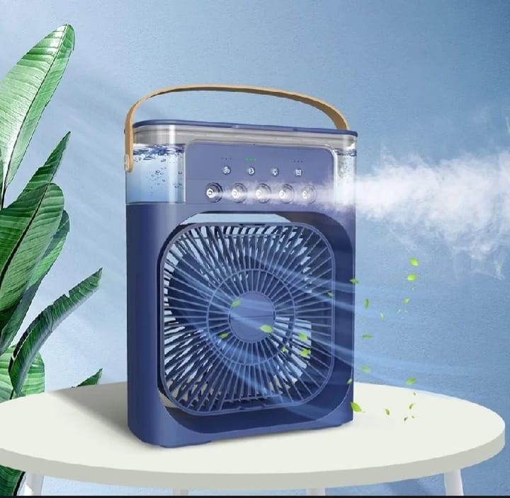 Portable 3 In 1 Fan AIr Conditioner Fan Household Hydrocooling Water ...