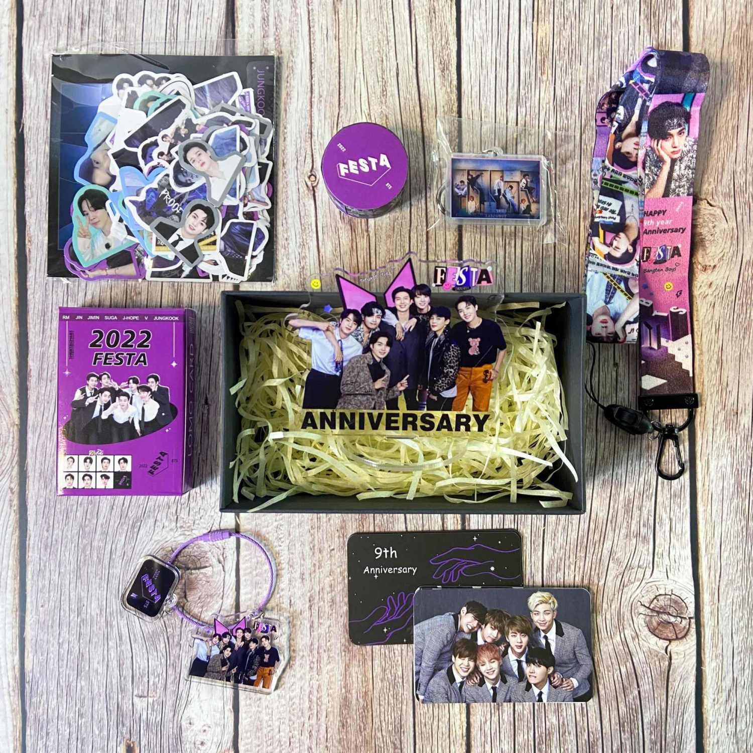 BTS Bullet-Proof Youth League New Album Proof Peripheral Support Gift ...