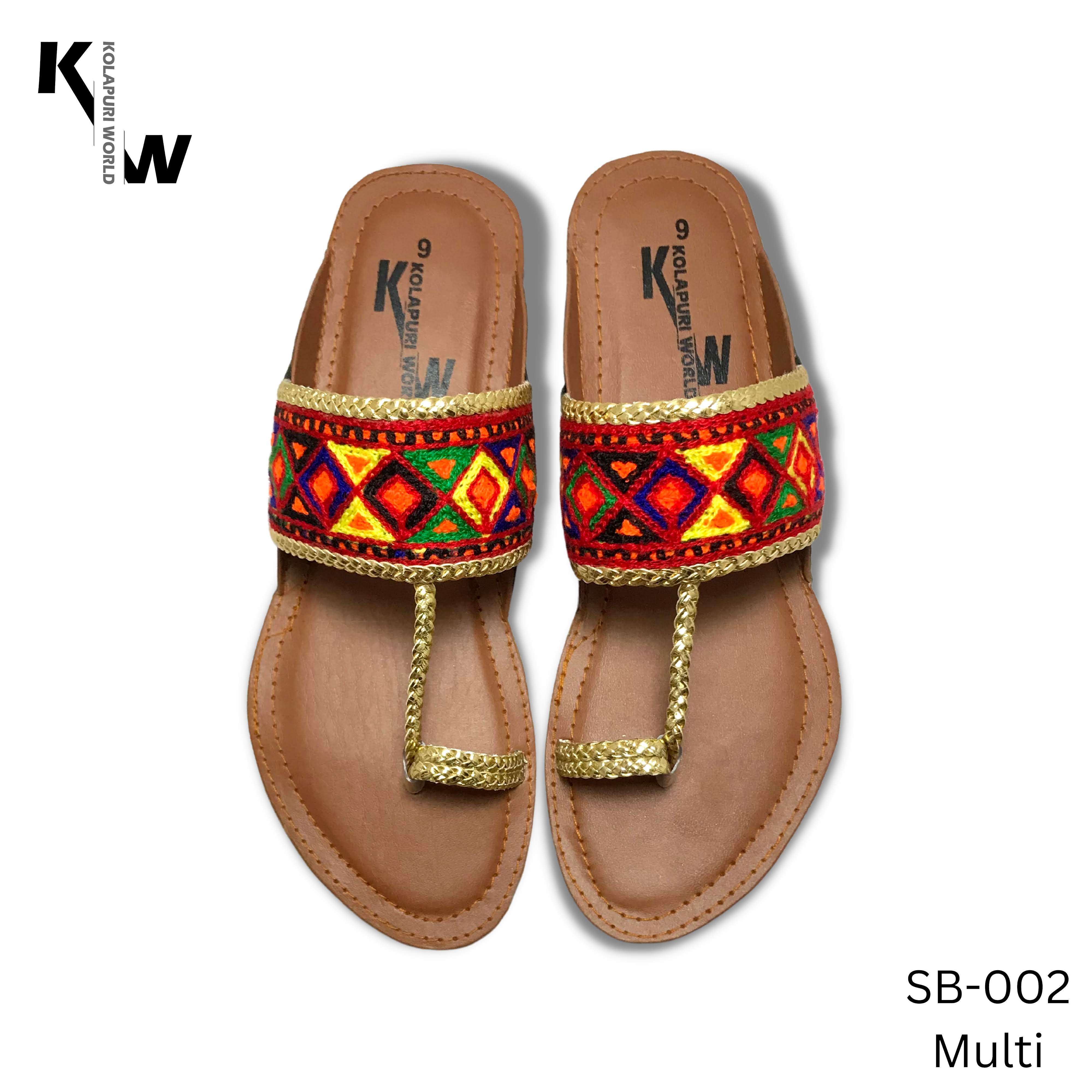Traditional Kolapuri Chappal For Women And Girls | Daraz.pk
