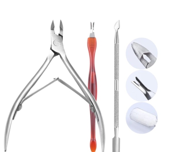 Cuticle Cutter for Nail Cuticle Remover,Cuticle Pusher Tool and Cuticle ...