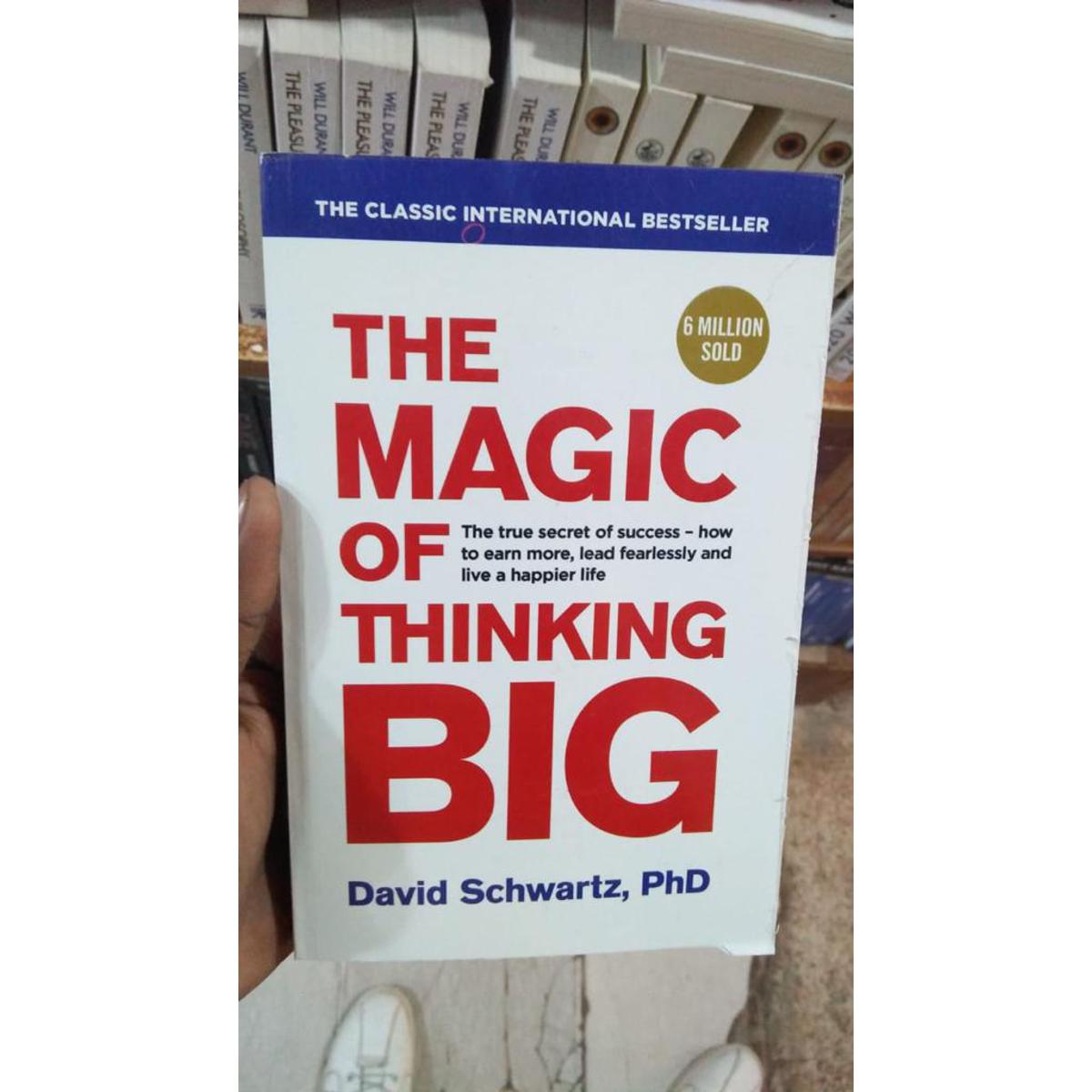 THE MAGIC OF THINKING BIG NOVEL BY DAVID | Daraz.pk