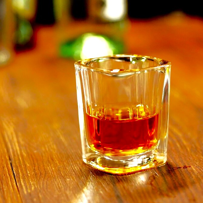 Qahwa Glass / Mini Shot Glass (Transparent Square Shape) | Daraz.pk