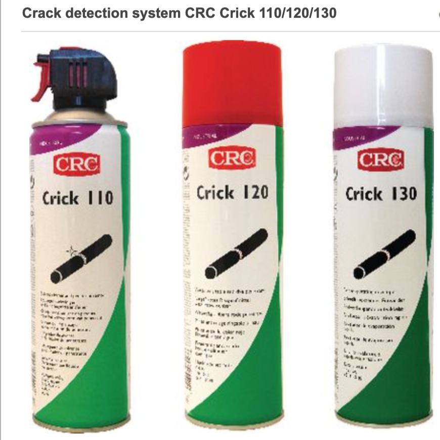 CRC CRICK Flaw detection system 110-120-130, 500ml, Set of CRC Crick ...