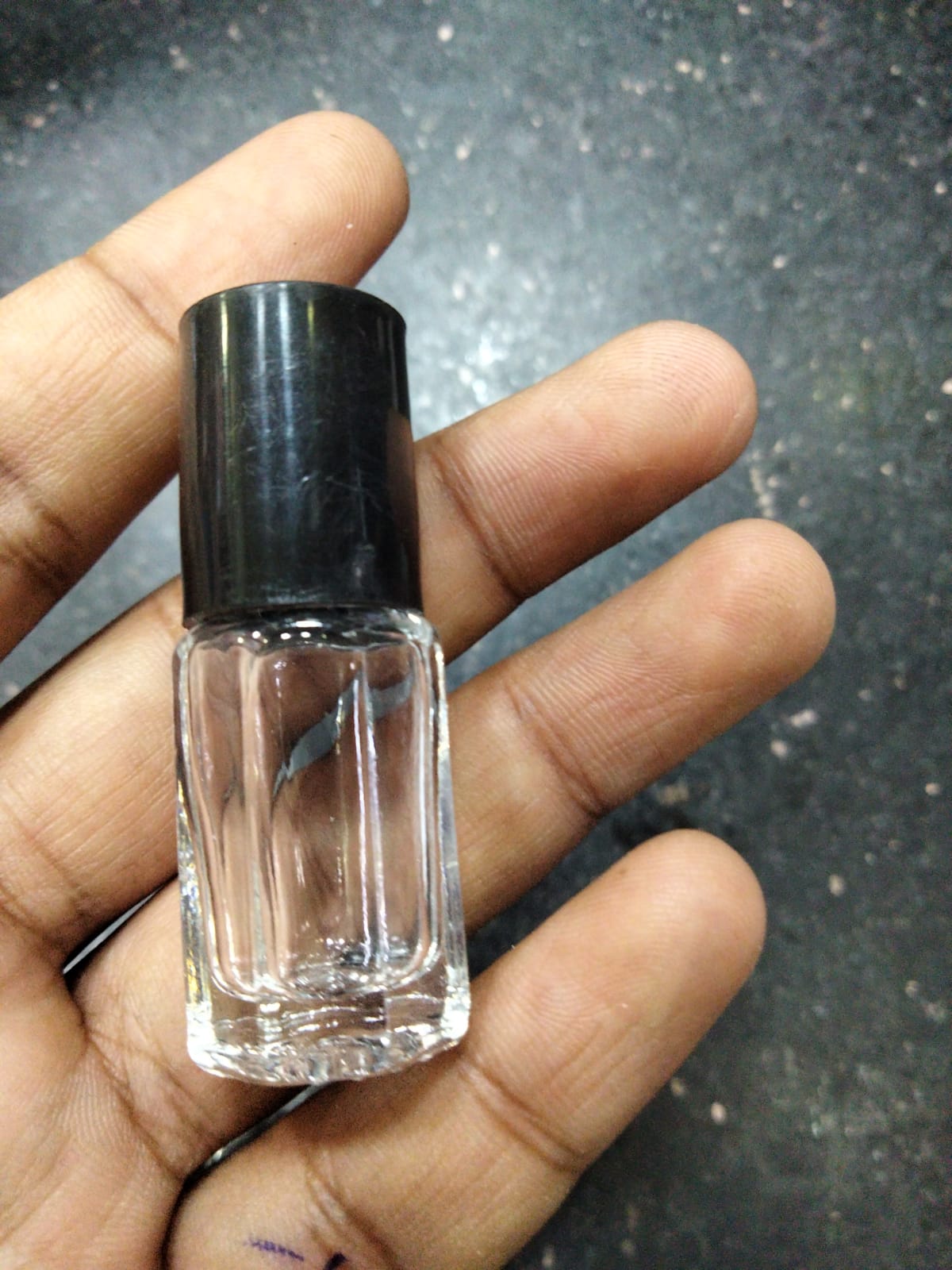 5 pcs empty 3ml clear glass attar bottle for use attar bottle 3ml ...
