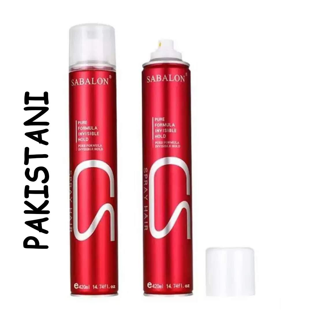 Red Sablon Hair Spray 420 Ml / Sablon Hair Fixer Spray. | Daraz.pk