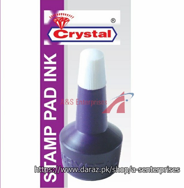 Crystal Stamp Pad Ink-Voilet(purple) | Daraz.pk