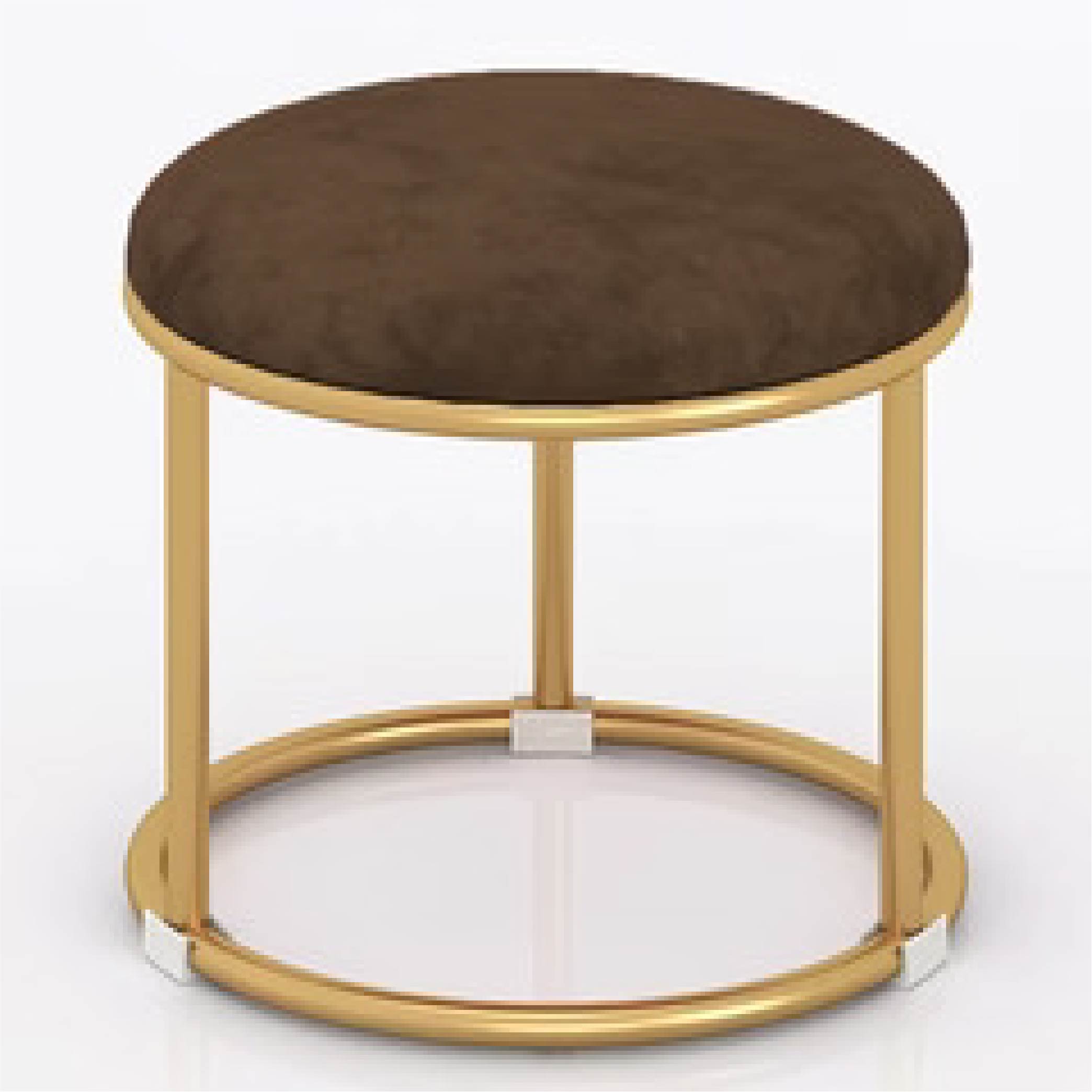 Saas Flow sitting stool sofa chair ottoman stool with metal legs ...